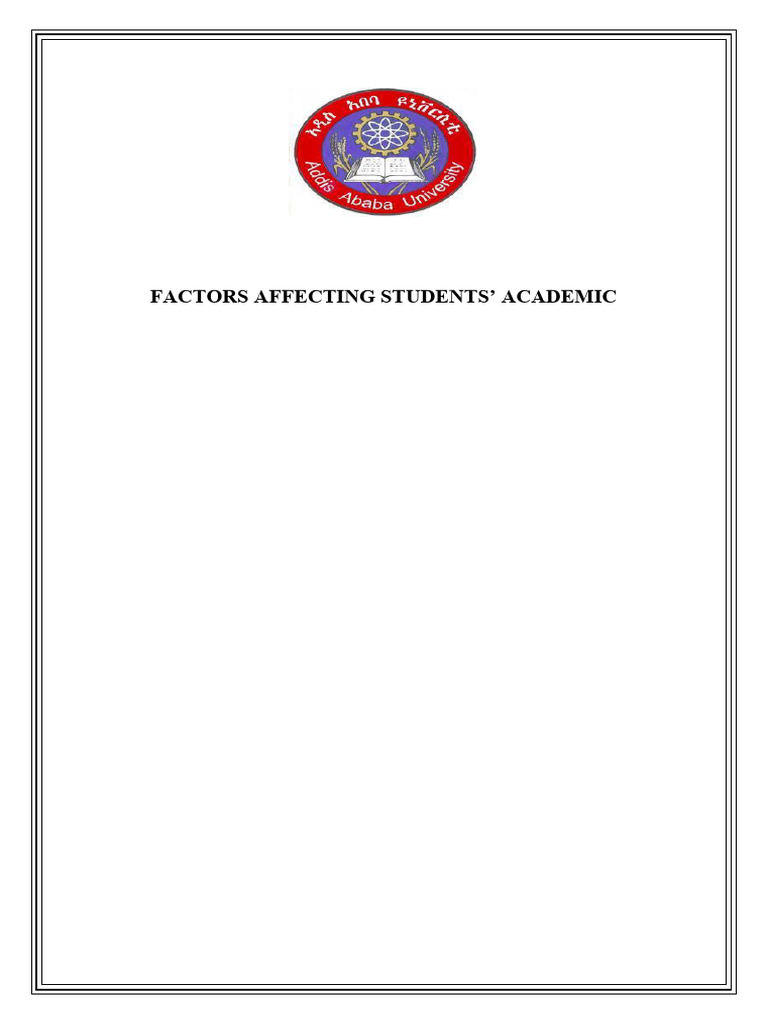 Belay Gonfa | PDF | Socioeconomic Status | Teachers