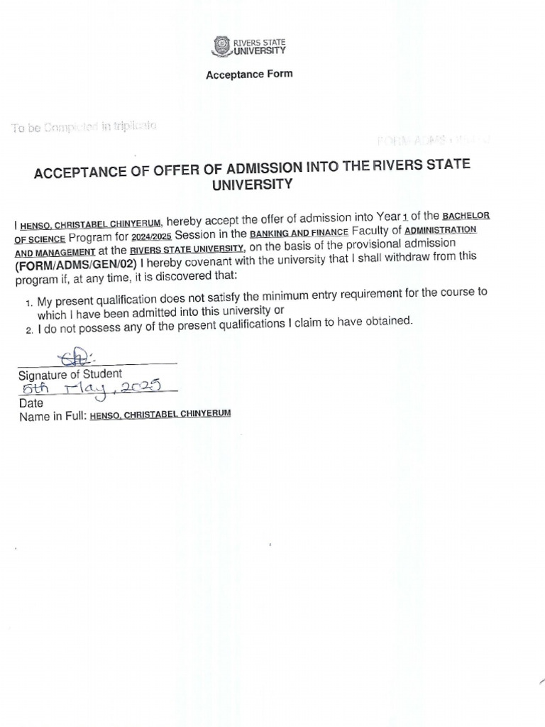 Acceptance | PDF