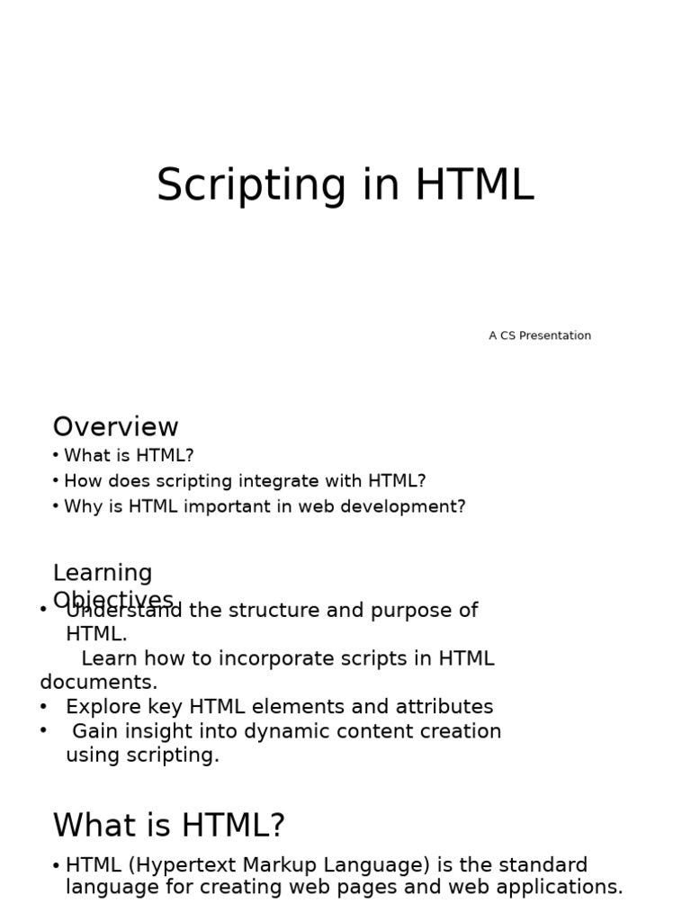 CS Presentation (HTML) | PDF