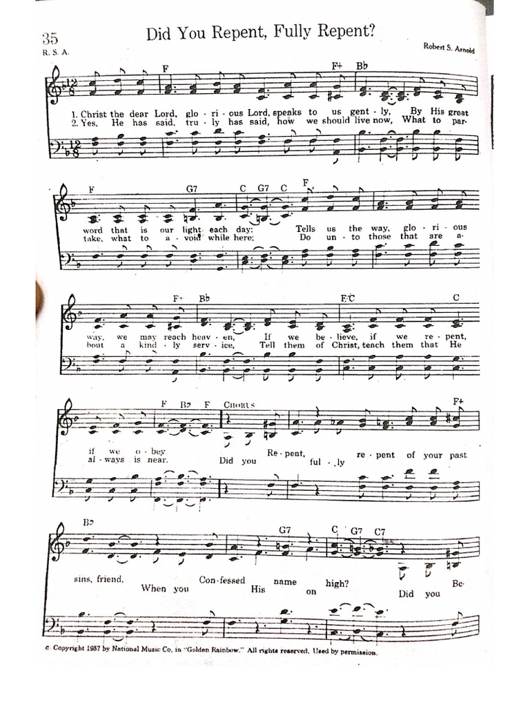 Did You Repent - 20180715193445 | PDF