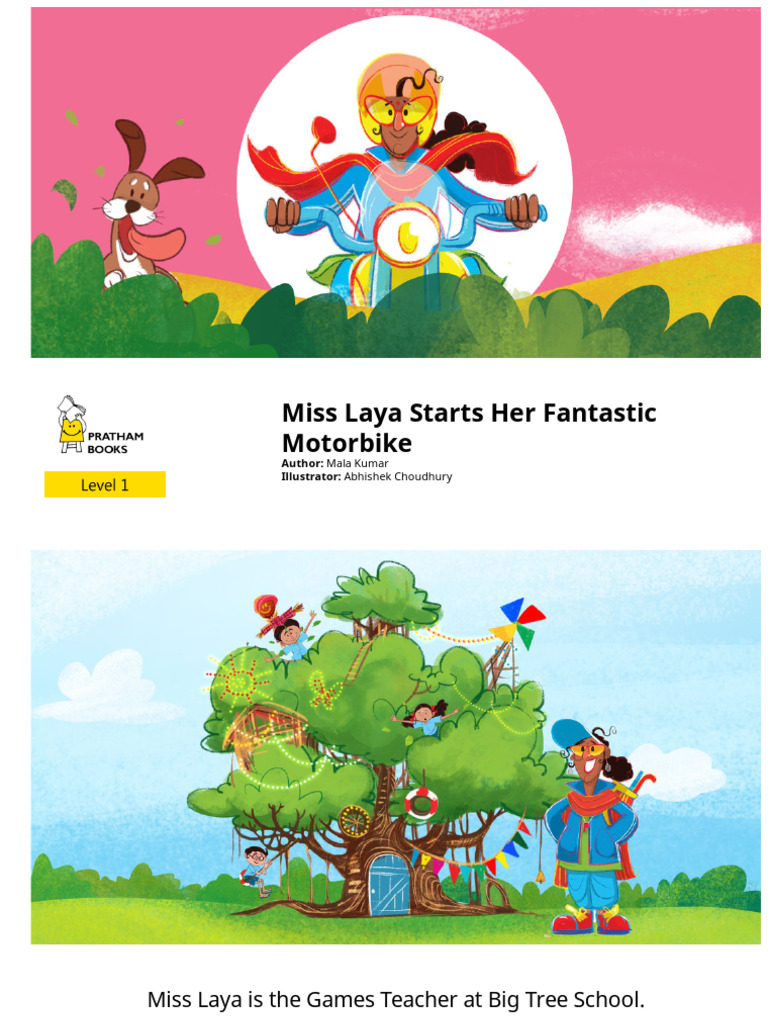 Miss Laya Starts Her Fantastic Motorbike | PDF | Creative Commons License