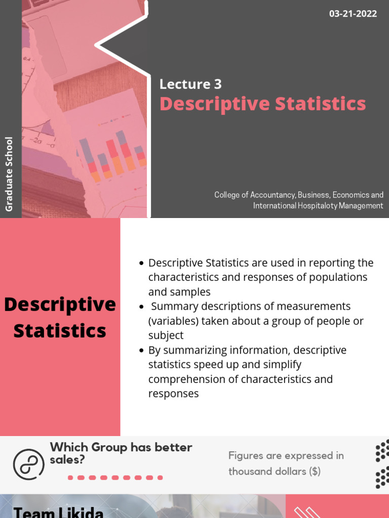 Understanding Descriptive Statistics | PDF | Mean | Median