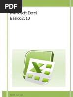 Curso Básico de Excel 2016 | PDF | Microsoft Excel | Hoja de cálculo
