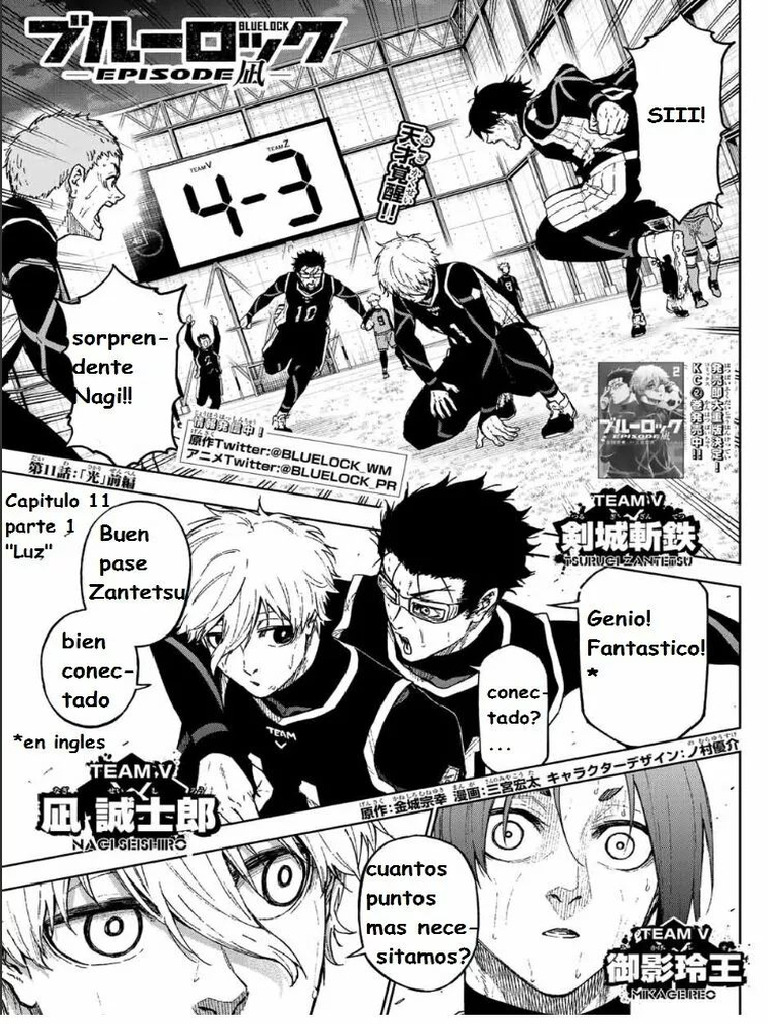 (11-18) Blue Lock - Episodio de Nagi | PDF