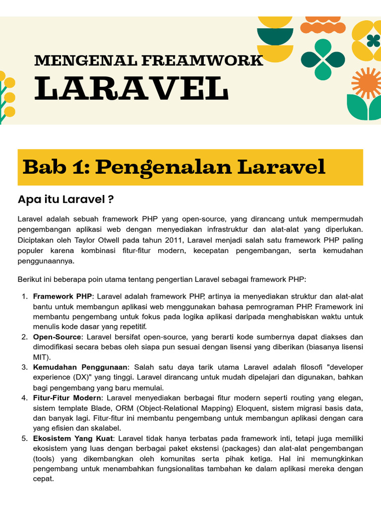 Pengenalan Laravel | PDF