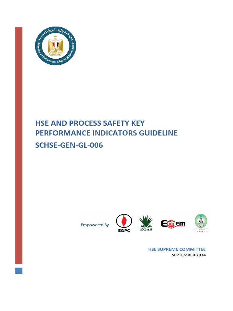 SCHSE GEN GL 006 HSE and Process Safety Key Performance Indicators ...