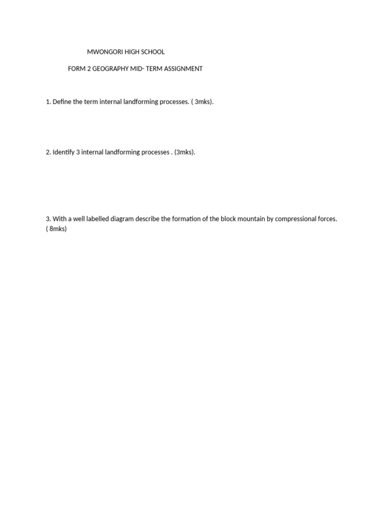 67bebca2397bb_Fm2 Geog Mid-term Asssignment | PDF