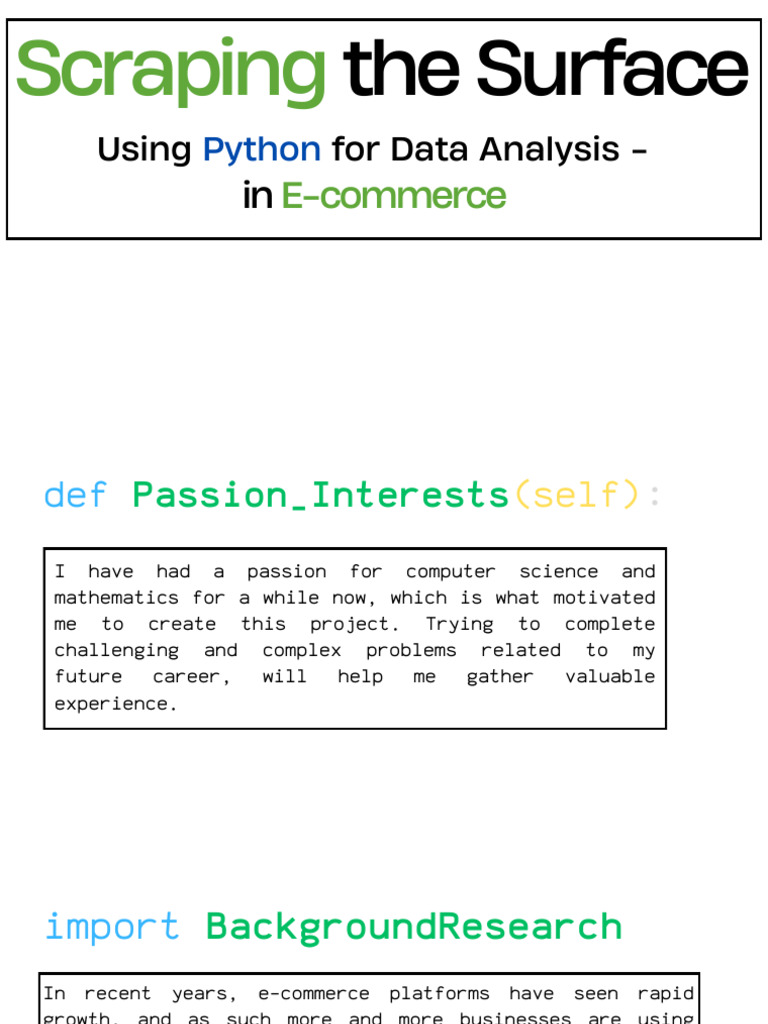 Using For Data Analysis - : Python | PDF