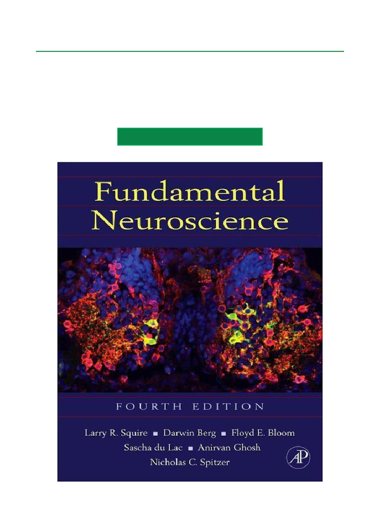 Fundamental Neuroscience - 4th Edition Updated Edition Download | PDF ...