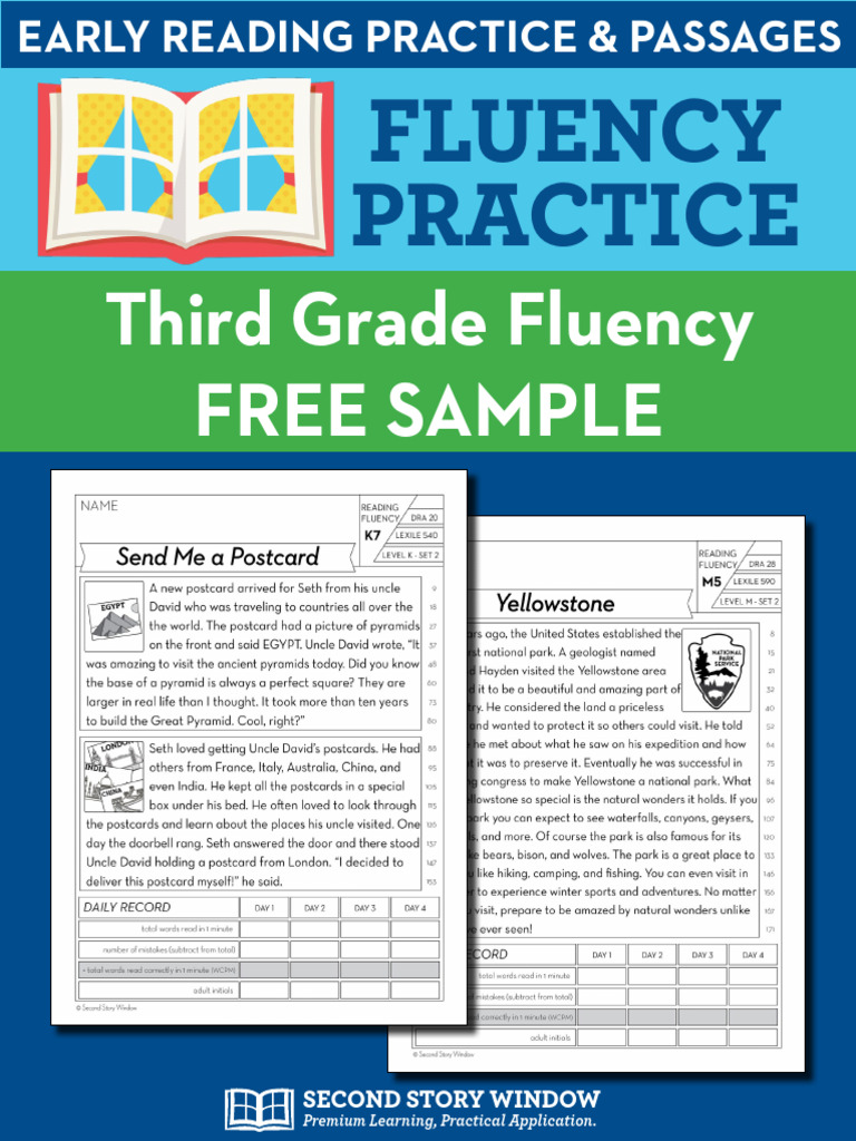 Third Grade Fluency Free Sample | PDF