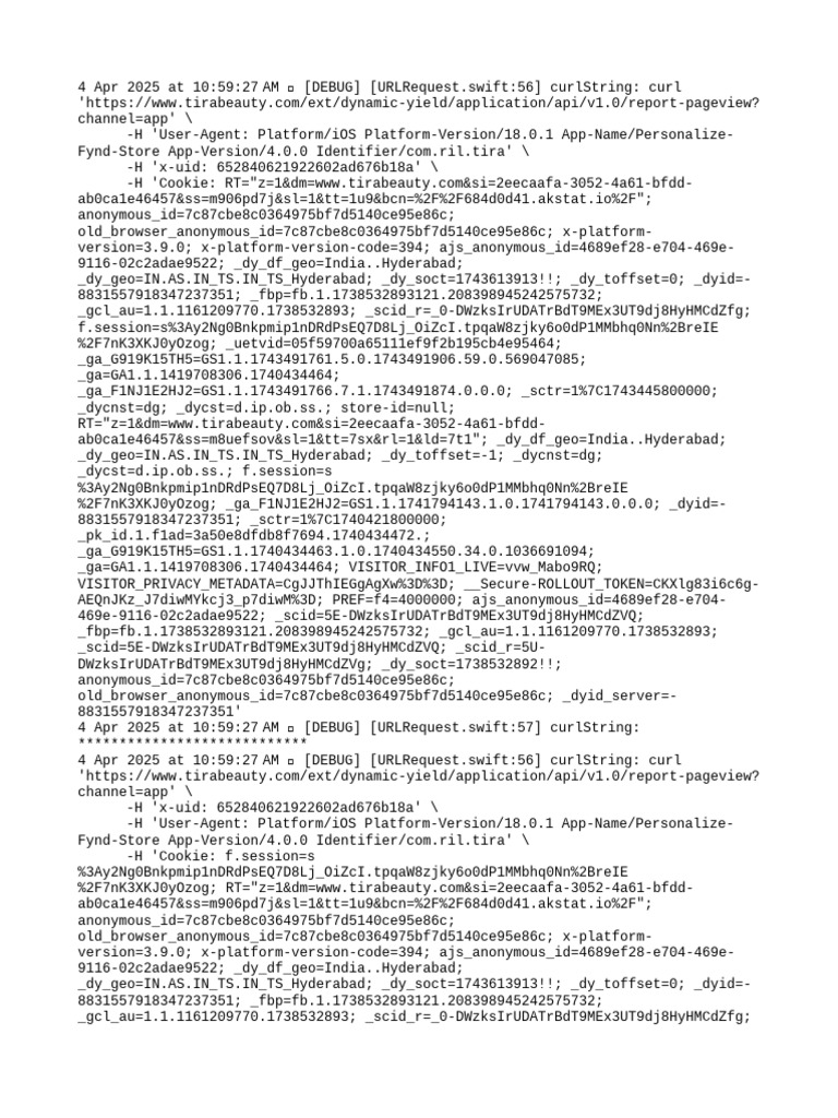 Logout Issue Logs2025!04!04 | PDF | Software