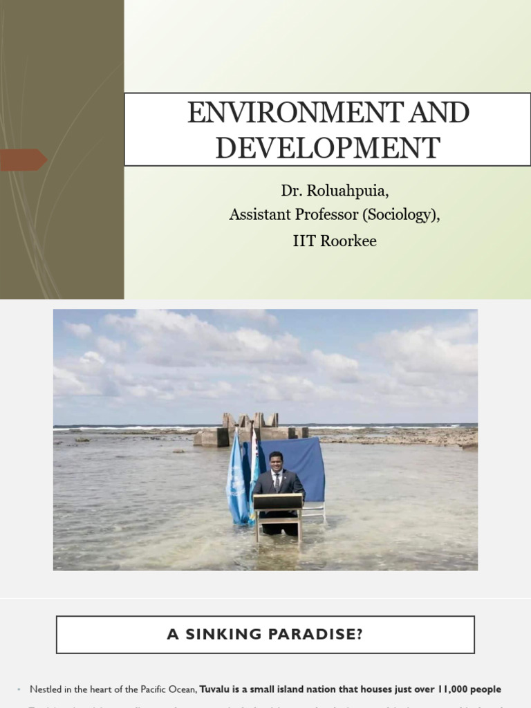 Environment and Development | PDF | Electronic Waste | Sustainable Development