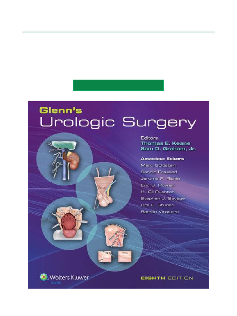 Glenn's Urologic Surgery, 8th Edition Full Text Download | PDF | Urology | Doctor Of Medicine