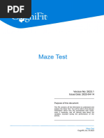 Snellgrove Maze Test | PDF | Executive Functions | Psychological Concepts