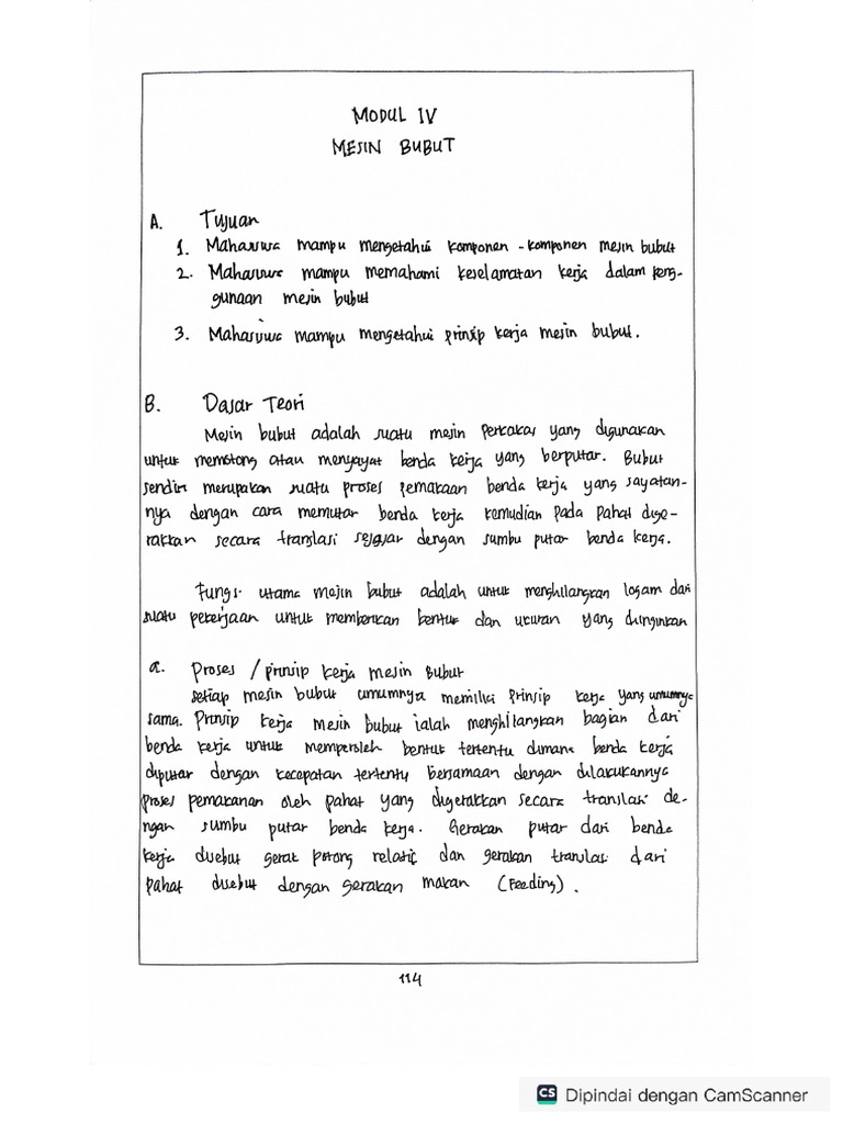 Modul 4 Prak. Manufaktur | PDF