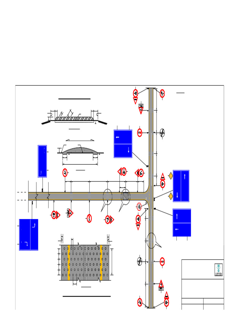 Speed Hump Type B at Intersection | PDF | Transport | Road