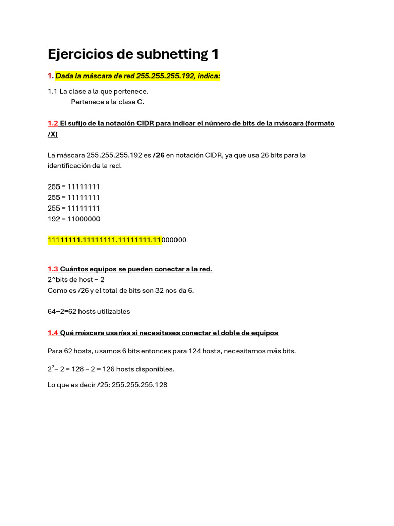 Documento 2 | PDF | Dirección IP | Protocolos de internet