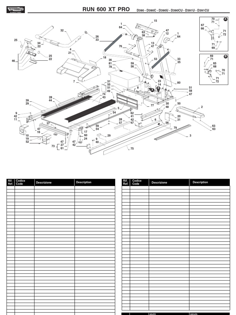 WW - RUN XTPRO D390 - Exploded Drawing 31 | PDF