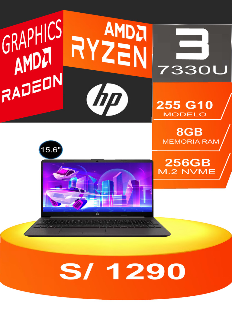 LAPTOPS AMD RYZEN 3 HP-min | PDF