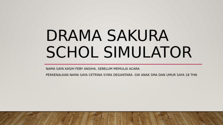 Drama Sakura Schol Simulator | PDF