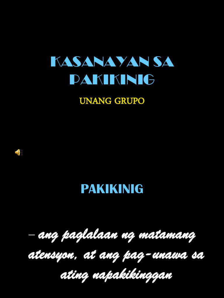 Filipino Presentation | PDF