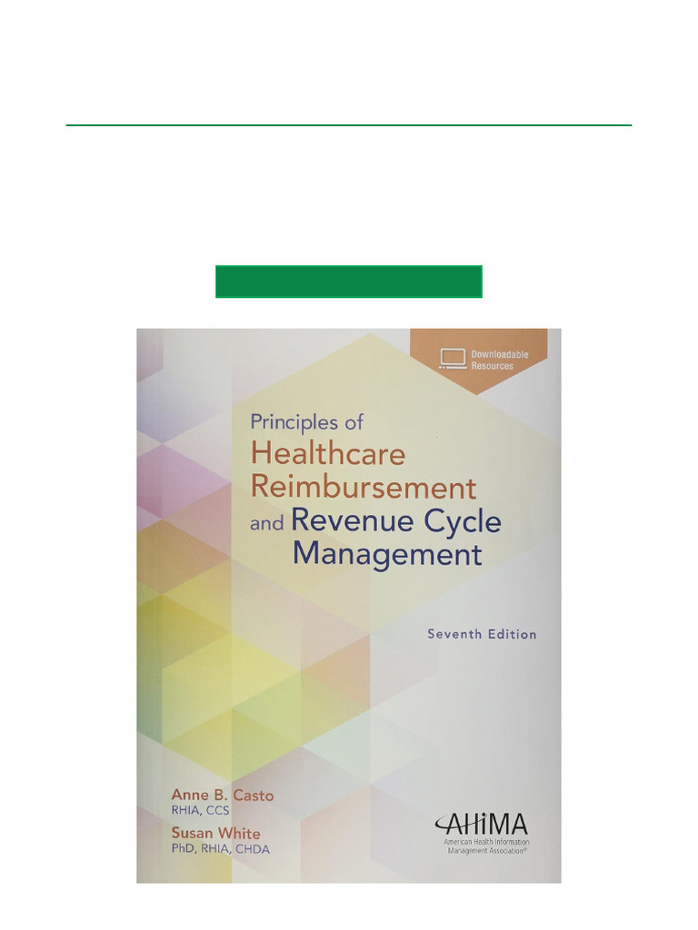 Healthcare Reimbursement Principles 7th Ed. | PDF | Medicare (United ...