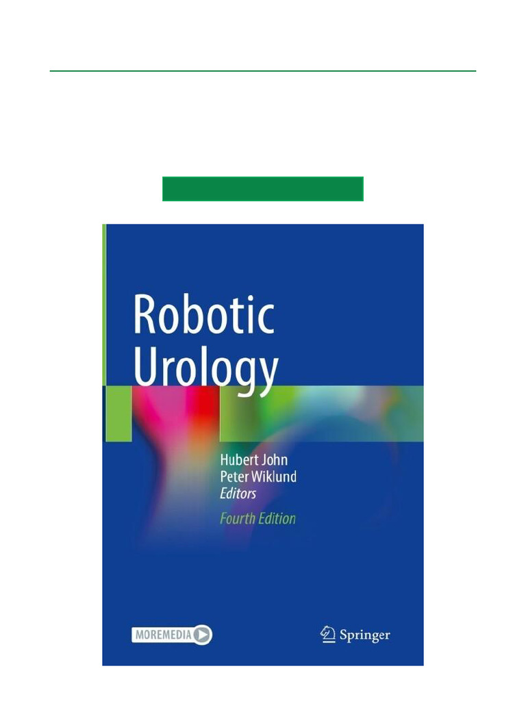 Robotic Urology - 4th Edition All Format Download | PDF | Urology ...