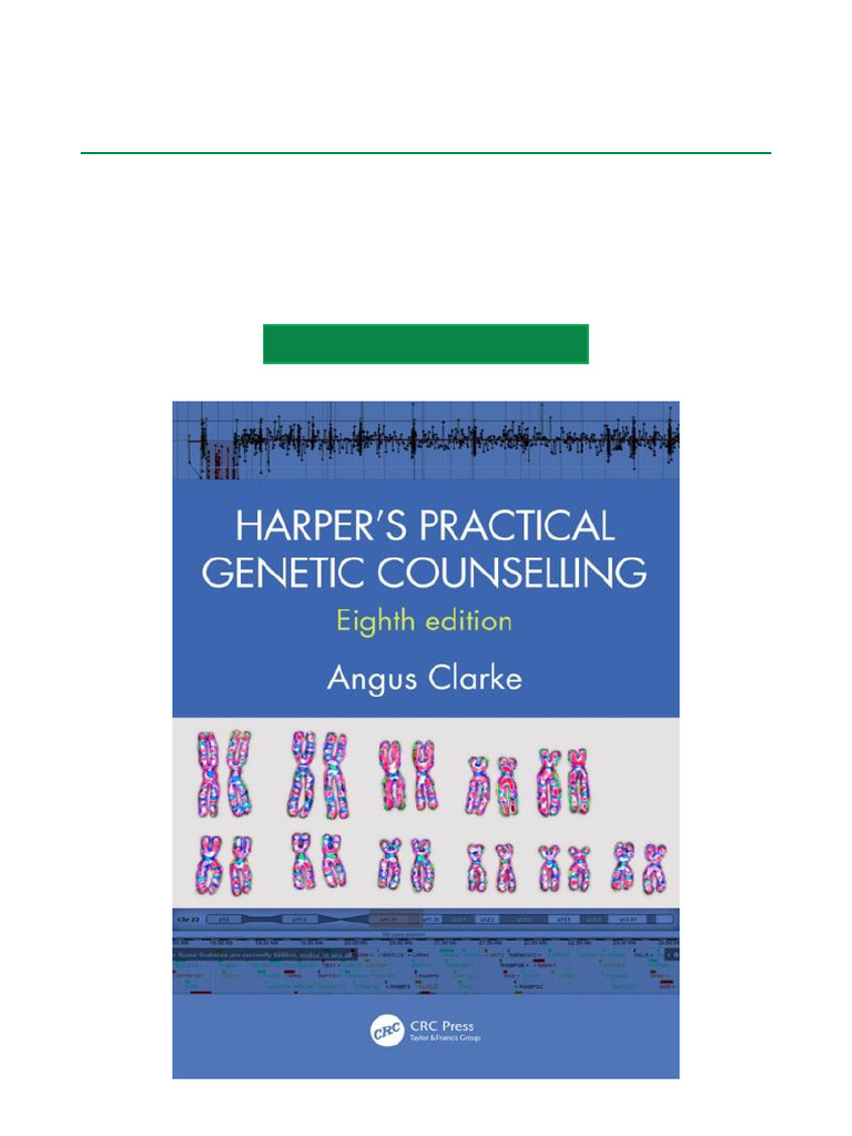 Harper's Practical Genetic Counselling, Eighth Edition - 8th Edition Full Version Download | PDF ...