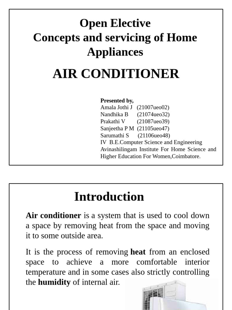 Airconditionercasestudy 241005061019 Ee9d6a4b | PDF | Air Conditioning ...
