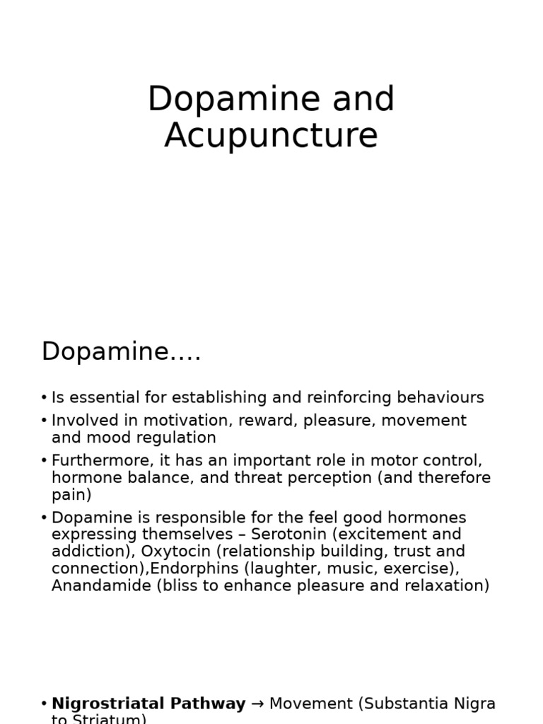 EQcJEfnRCeMhfZ7GZ6wN - Acupuncture and Dopamine | PDF | Dopamine | Reward System
