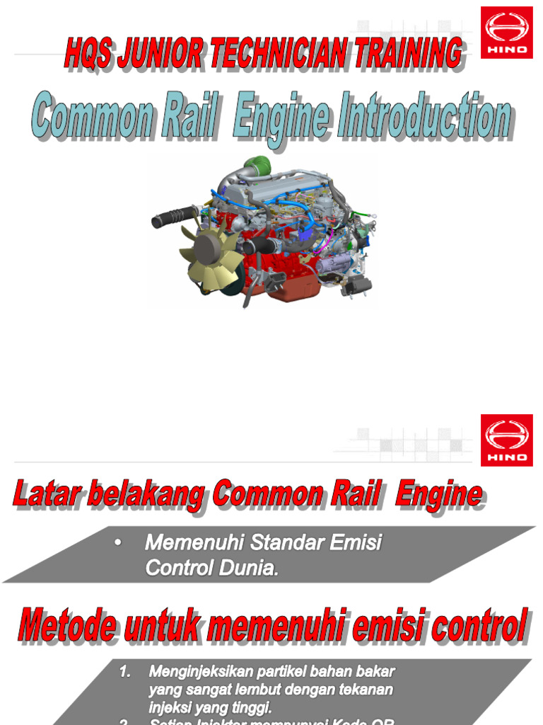 Materi Belajar HJT08-Commom Rail System | PDF