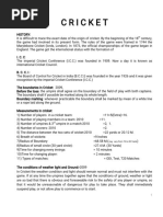 Cricket Notes | PDF | Bowling (Cricket) | Cricket