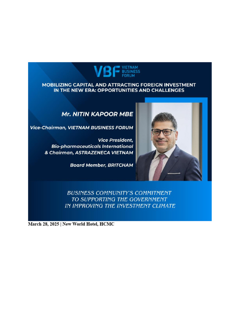 2.3. VBF Speech | PDF