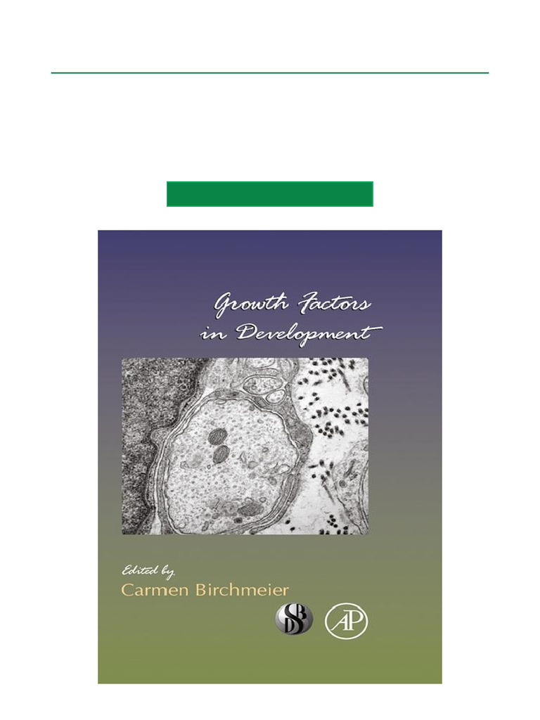 Growth Factors in Development Entire Book Download | PDF | Myelin | Axon