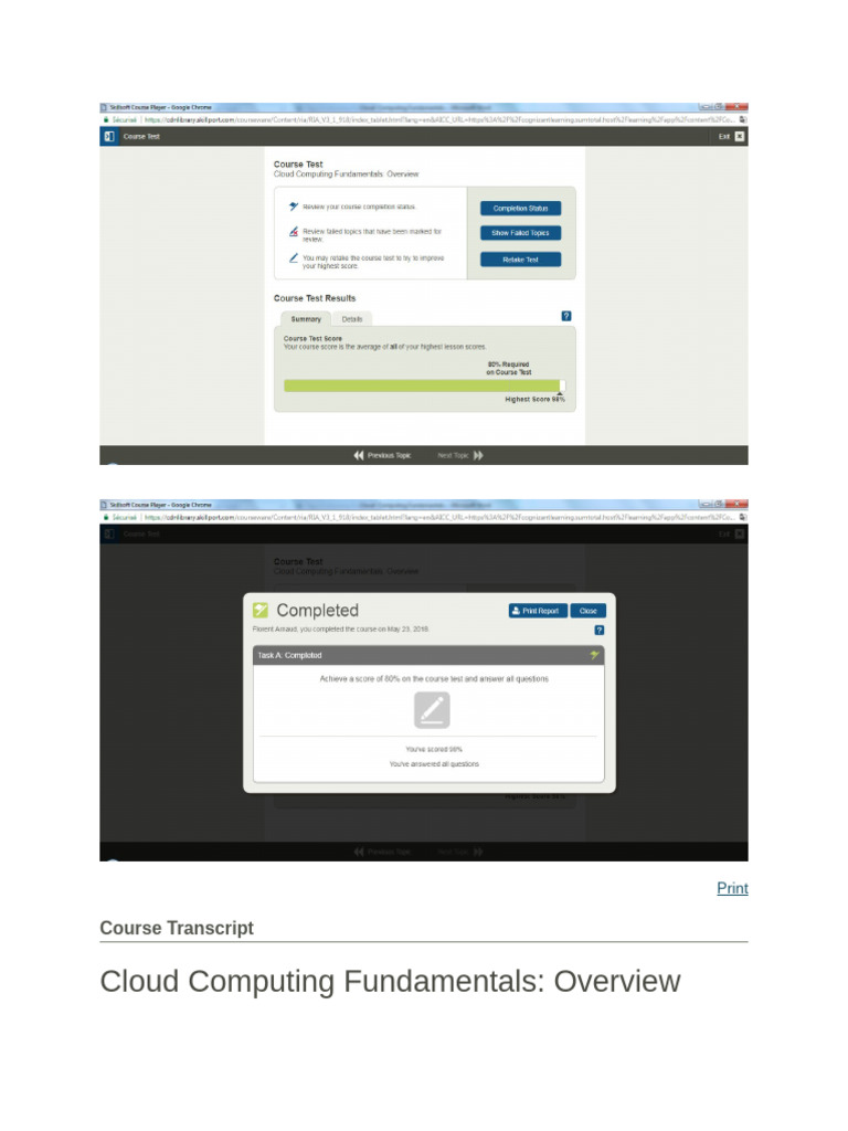 Cloud Computing Fundamentals | PDF | Cloud Computing | Software As A Service