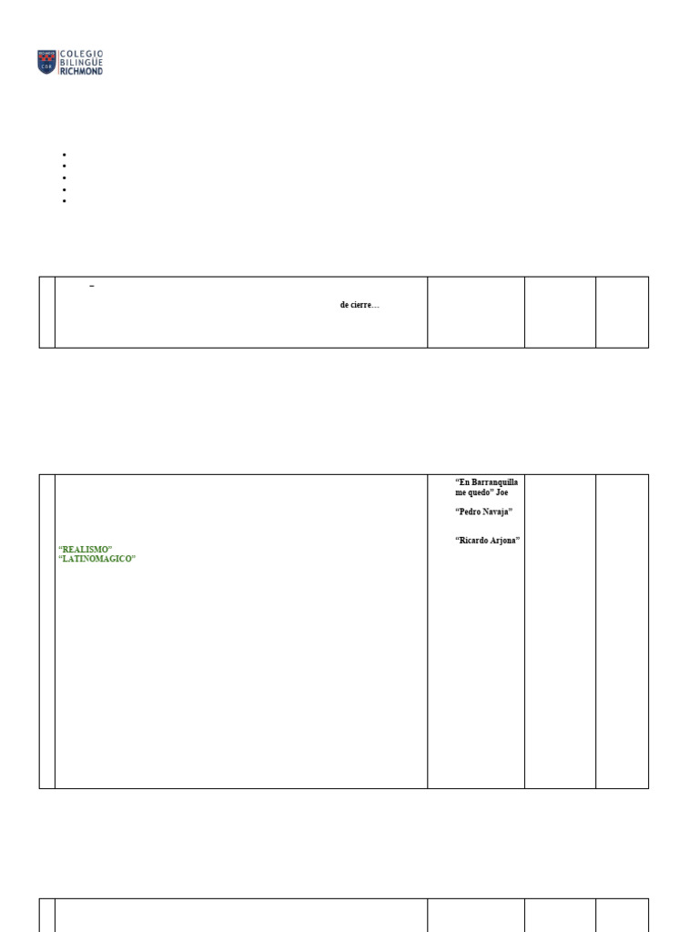 Formato de Escaleta Para Programa Radial | PDF | Gabriel García Márquez | Amor