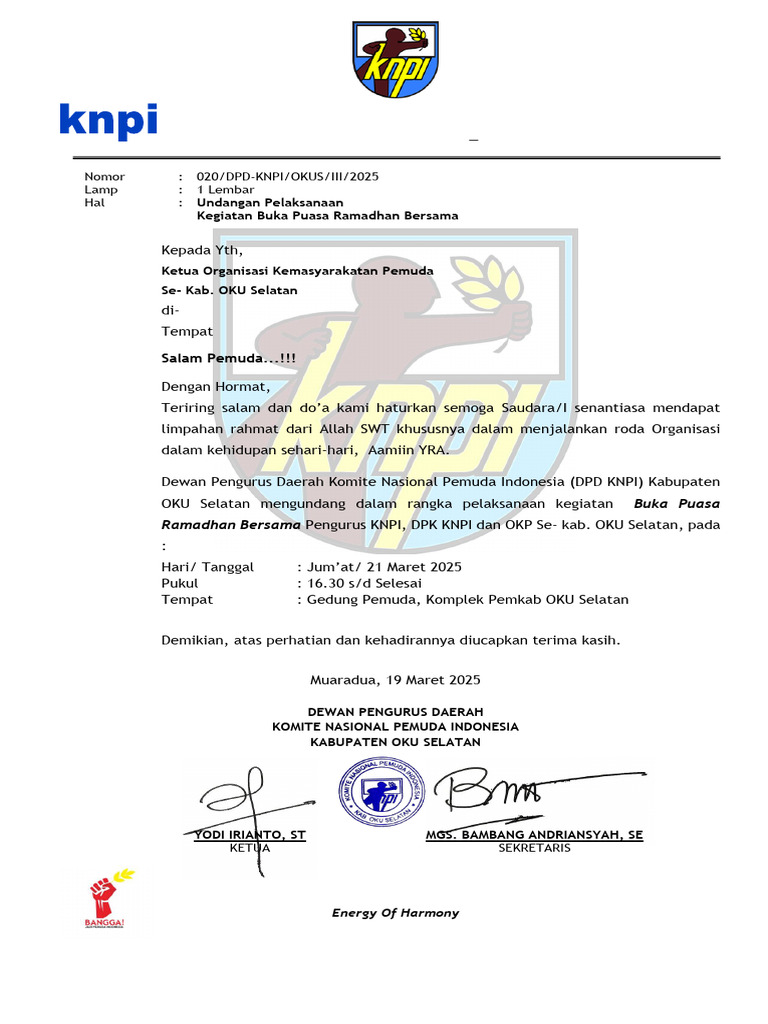 Undangan Okp Bukbeer | PDF