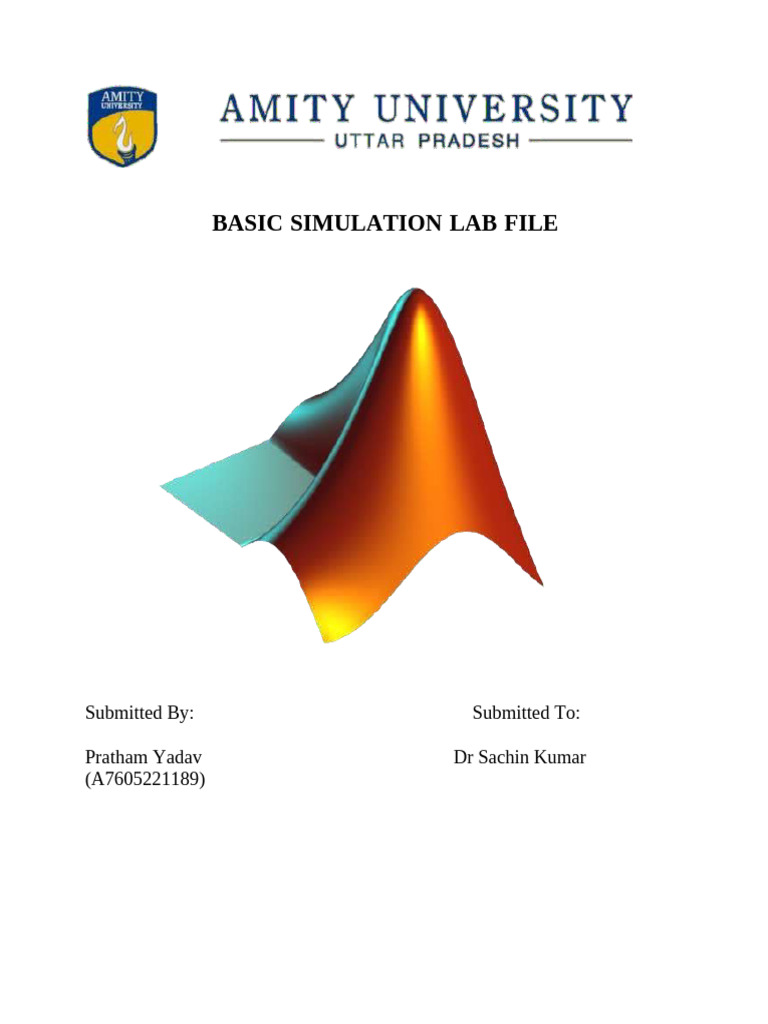 Basic Simulation Lab File | PDF