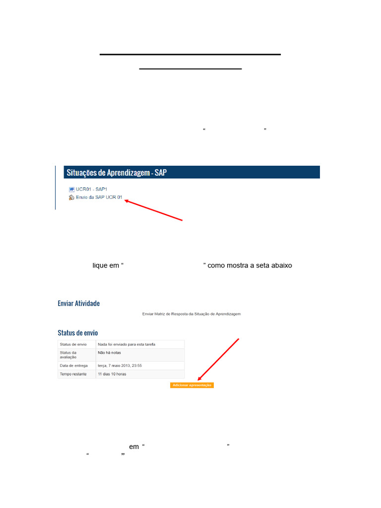 Guia Envio Atividades Qual Tec | PDF