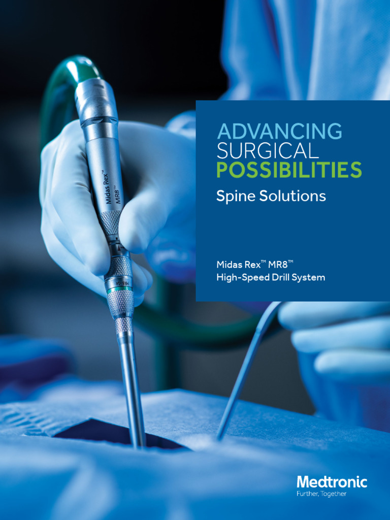 Midas Rex Mr8 Spine Fieldportal1575489164091 | PDF | Drill