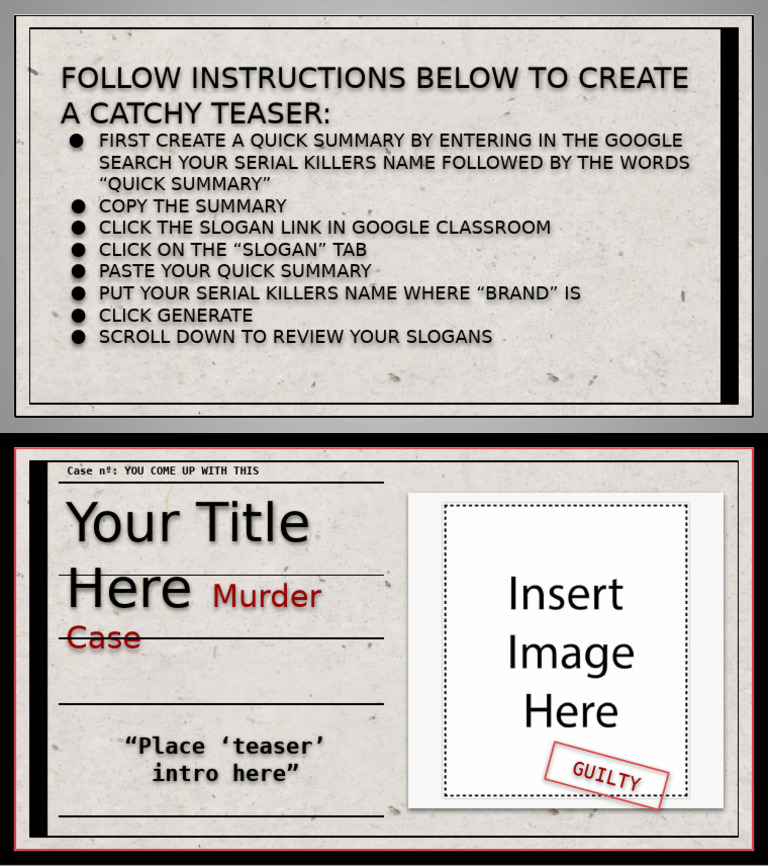 Project Teaser Slide | PDF