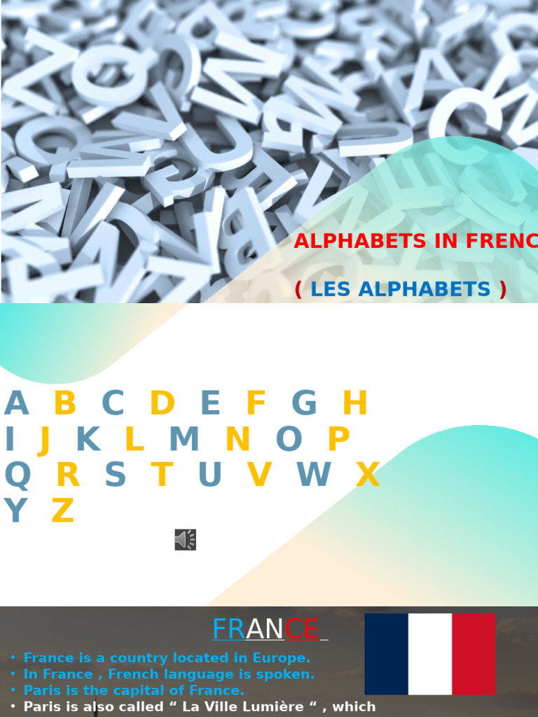 Alphabets in French | PDF