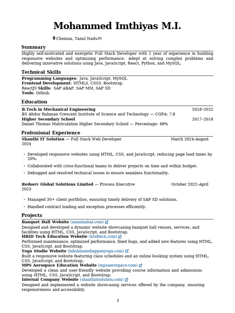 Resume Updated Feb | PDF | Java Script | Bootstrap (Front End Framework)