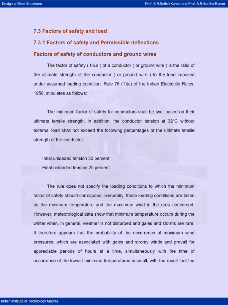 Factors of Safety in Steel Structures | PDF | Lift (Force) | Wind Speed