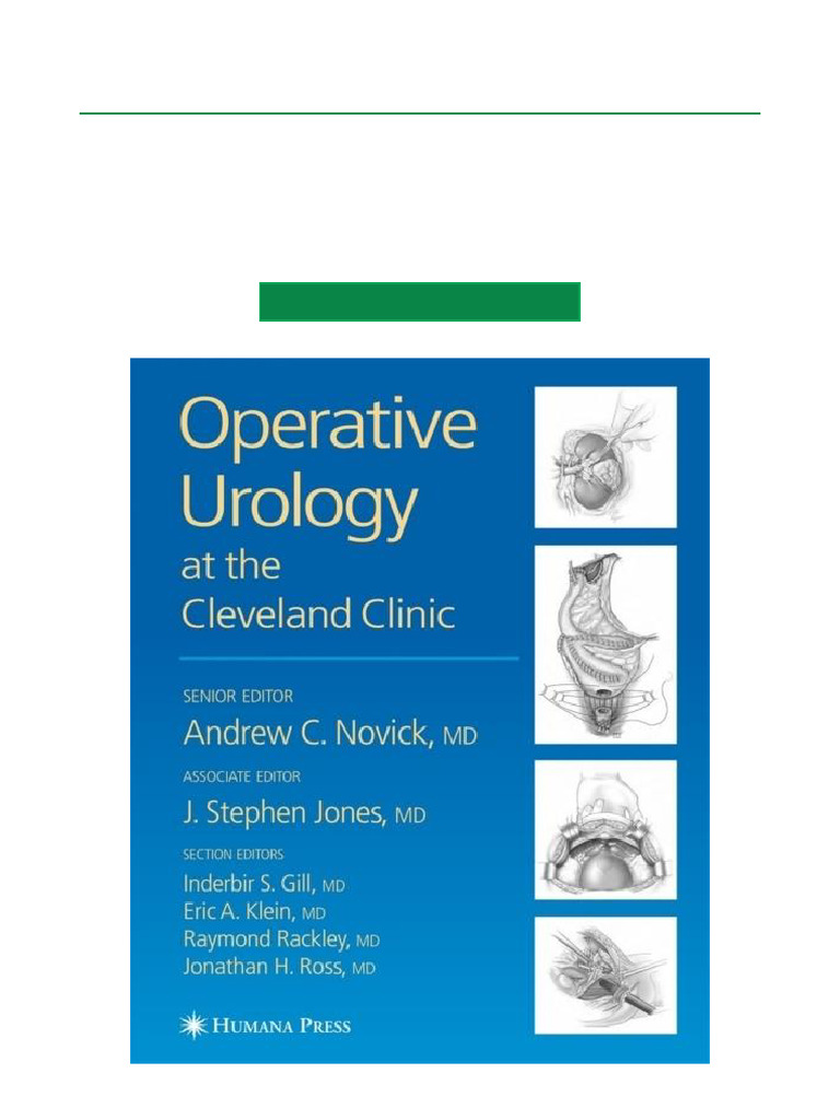 Operative Urology - 1st Edition Accessible DOCX Download | PDF | Urology