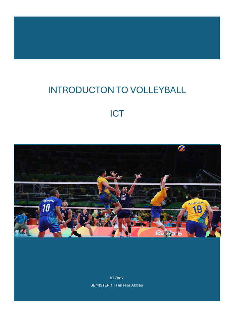 Introduction to Volleyball Basics | PDF | Volleyball | Sports