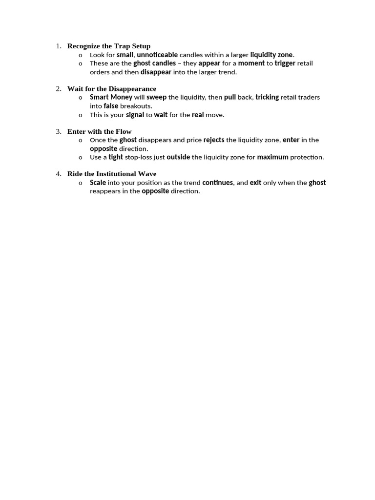 Recognize The Trap Setup | PDF