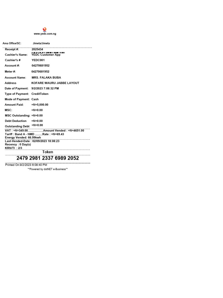 Vending Customer Vending Invoice Online | PDF