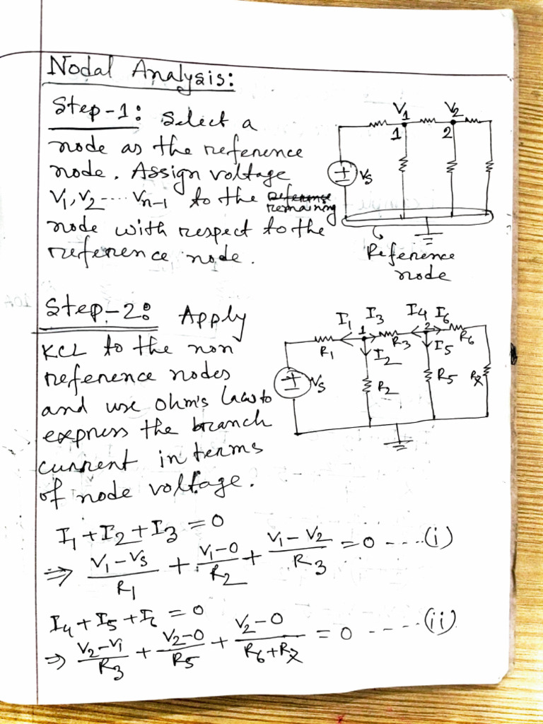 Nodal Analysis | PDF
