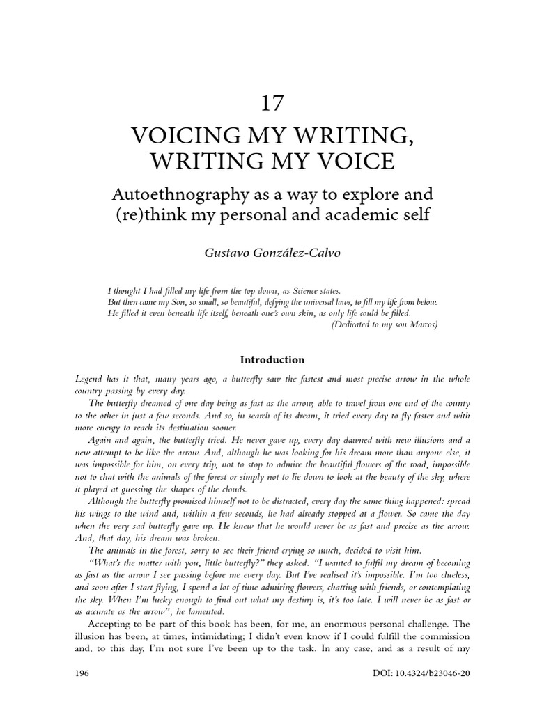 Voicing My Writing, Writing My Voice - 25 - 05 - 01 - 11 - 43 - 05 | PDF